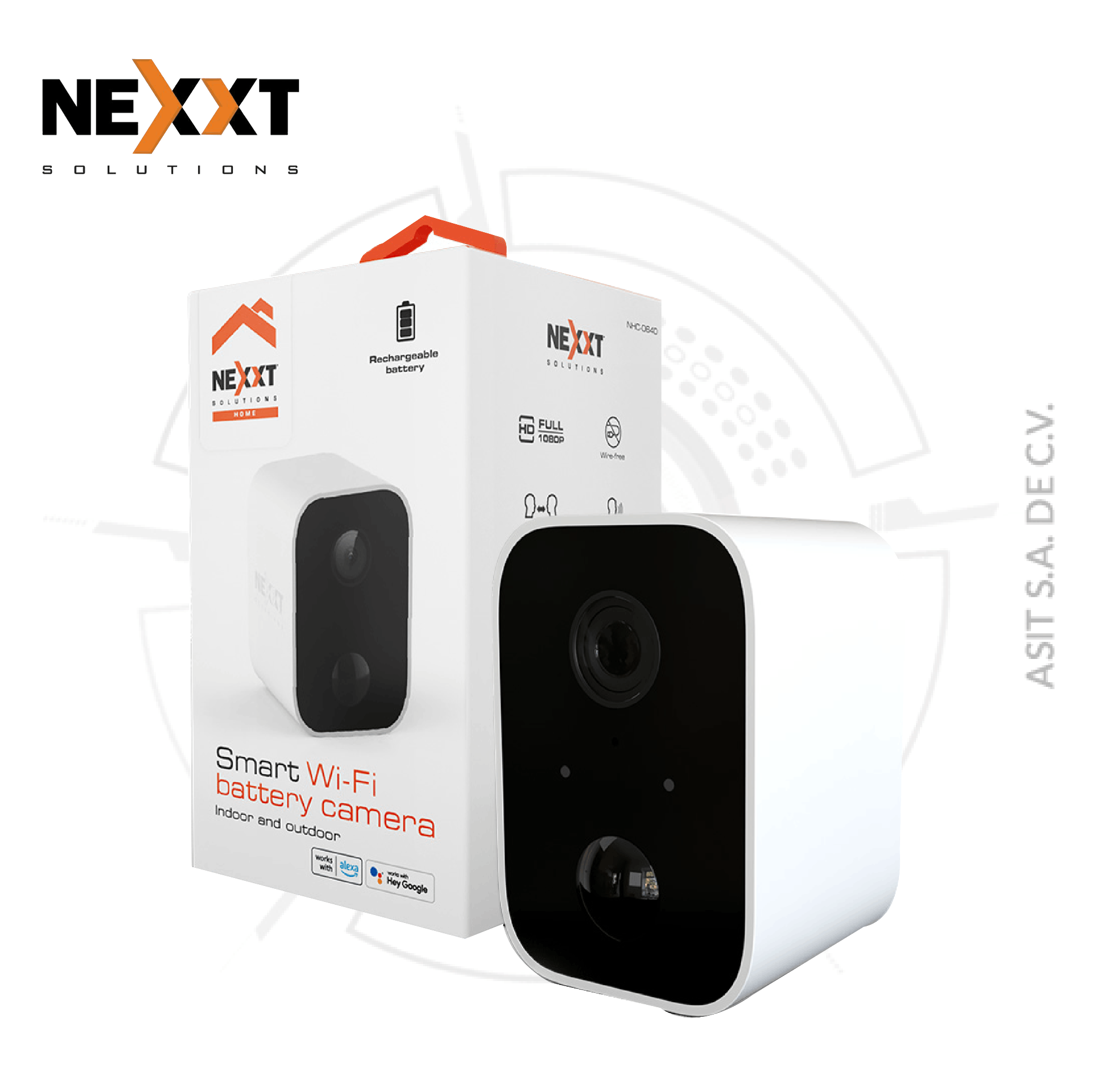 Smart Wifi Battery Camara De Nexxt | Tuyo